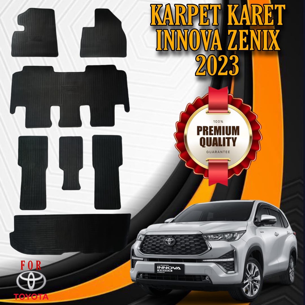 TOYOTA INNOVA ZENIX FULLSET RUBBER CAR CARPET | Shopee Malaysia