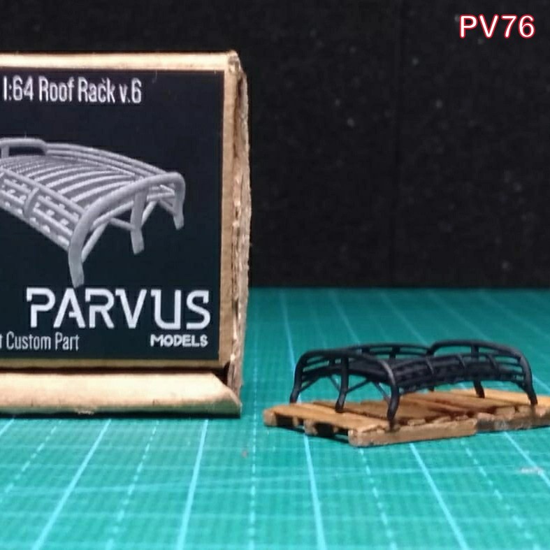 Parvus Models 1/64 Roof Rack V6 custom Diecast Diecast Accessories PV76 | Shopee Malaysia