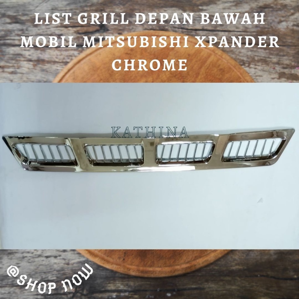 Mitsubishi Xpander Grille Chrome Car Front And Bottom Bumper Grill List ...