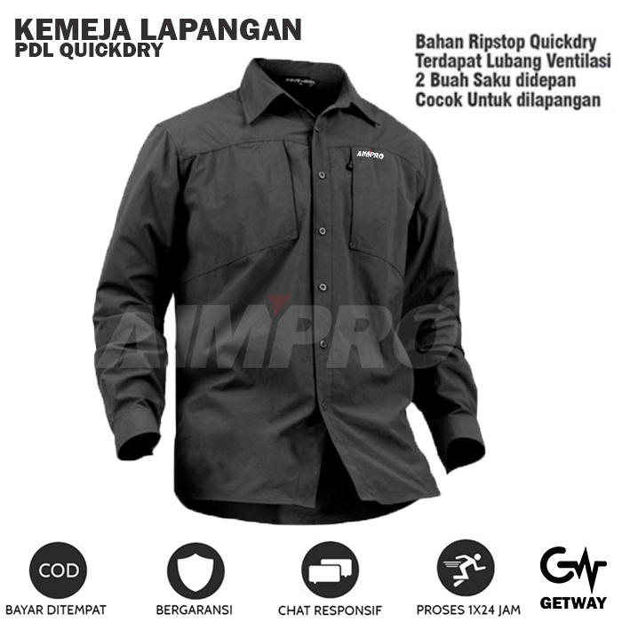 KEMEJA Men's Long Sleeve Tactical Shirts - Tactical Shirts - PDL Shirts ...