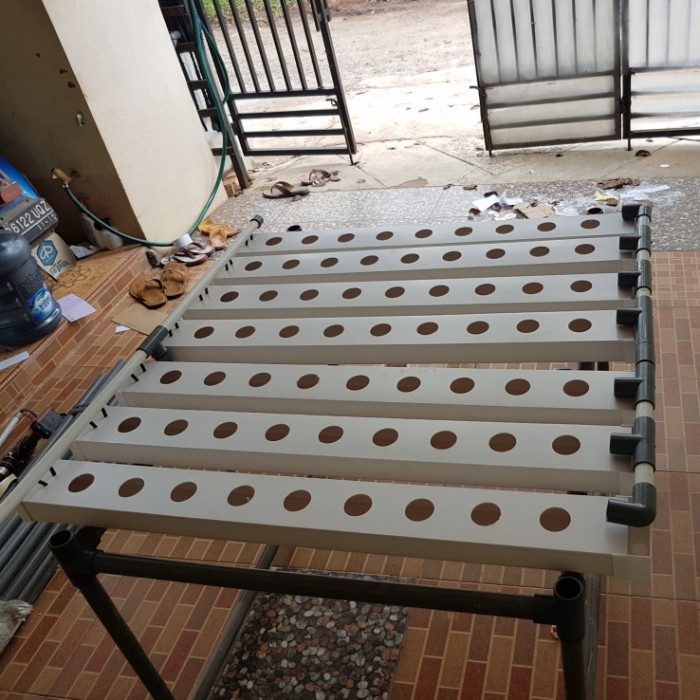 Shopee/ Gully gutter aquaponic hydroponic box complete with lid ...