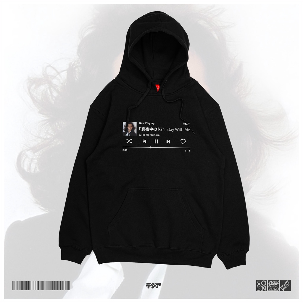 Hoodie Mayonaka no Door Stay With Me Miki Matsubara City Pop Music ...