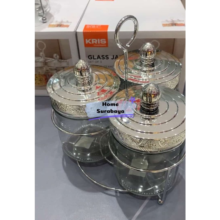 Jar With Shelf/Jar set/Jar lebaran | Shopee Malaysia