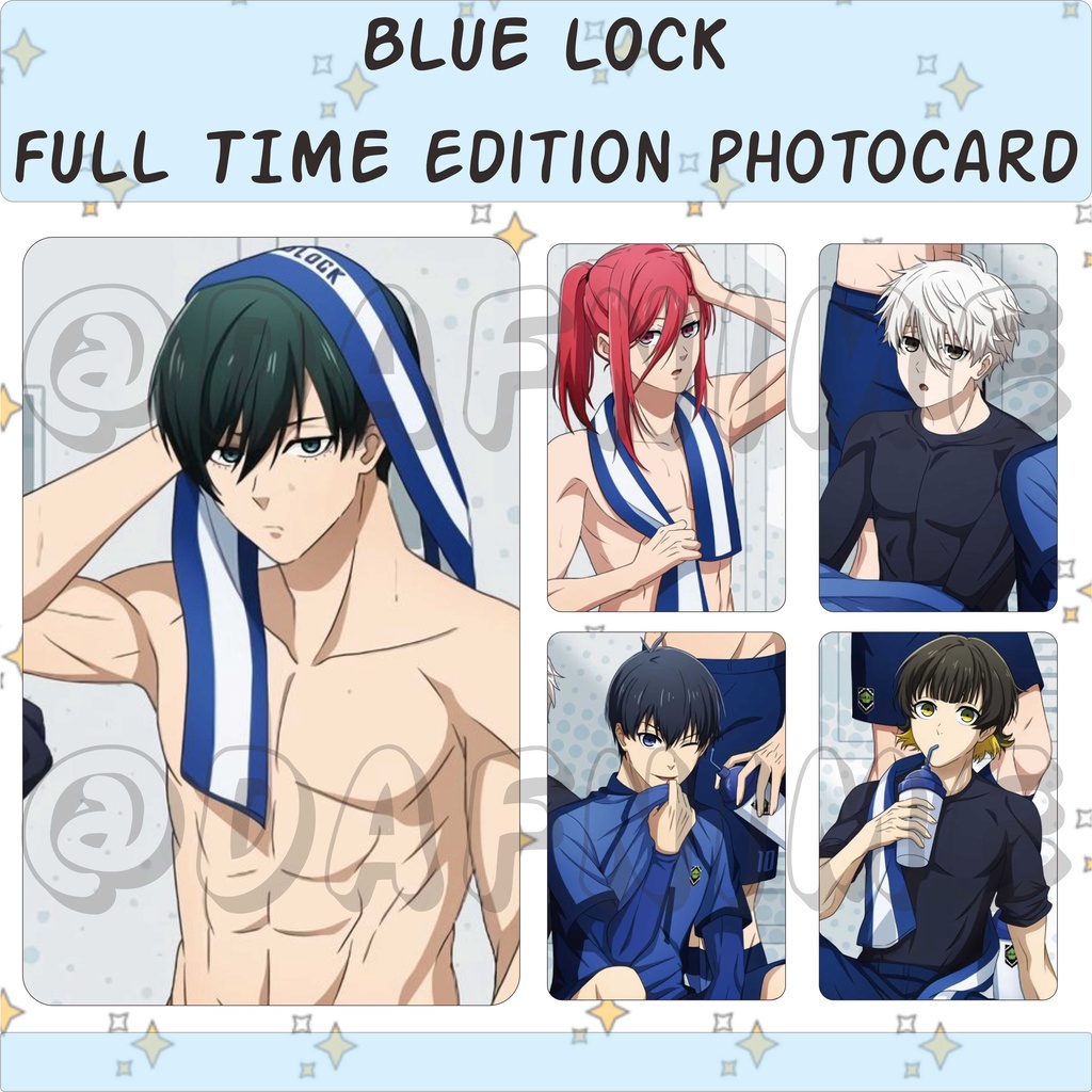 BLUE LOCK FULL TIME EDITION PHOTOCARD ANIME | Shopee Malaysia