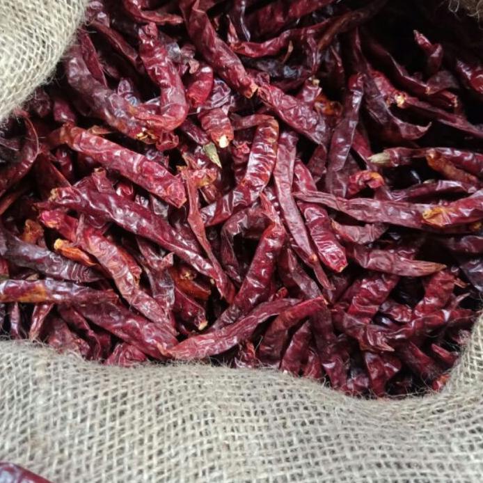 MERAH Dried Red Chili Cayenne Pepper Cayenne Pepper Teja super Spicy ...