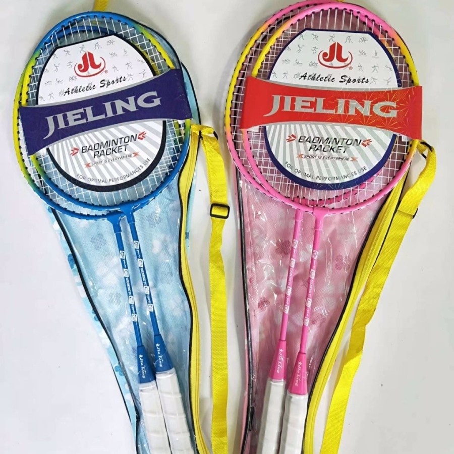Badminton Racket Set for children contains 2 short | Shopee Malaysia