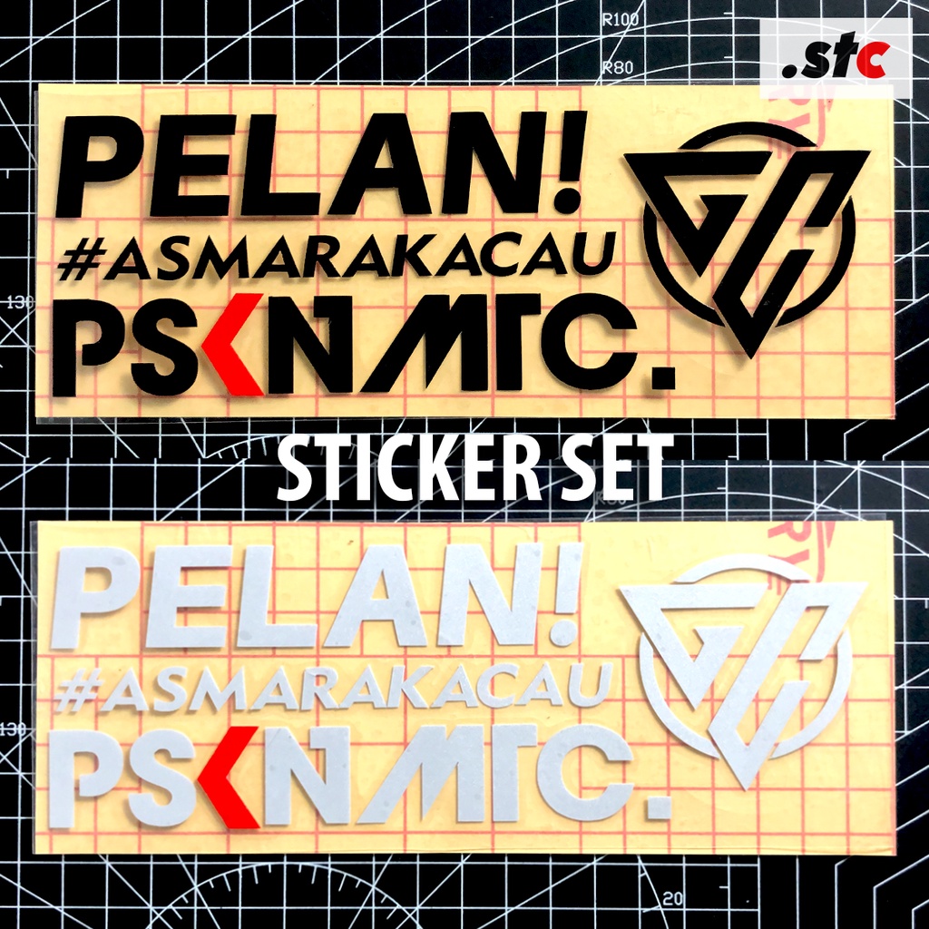04 Sticker Cutting Set PSKN MTC Asmarakacau Slow GC Motor Hits ...