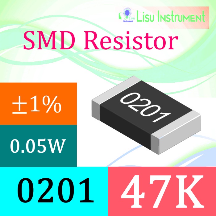 47k 0201 ±1% Thick Film Resistors SMD Chip Resistor 47KΩ | Shopee Malaysia