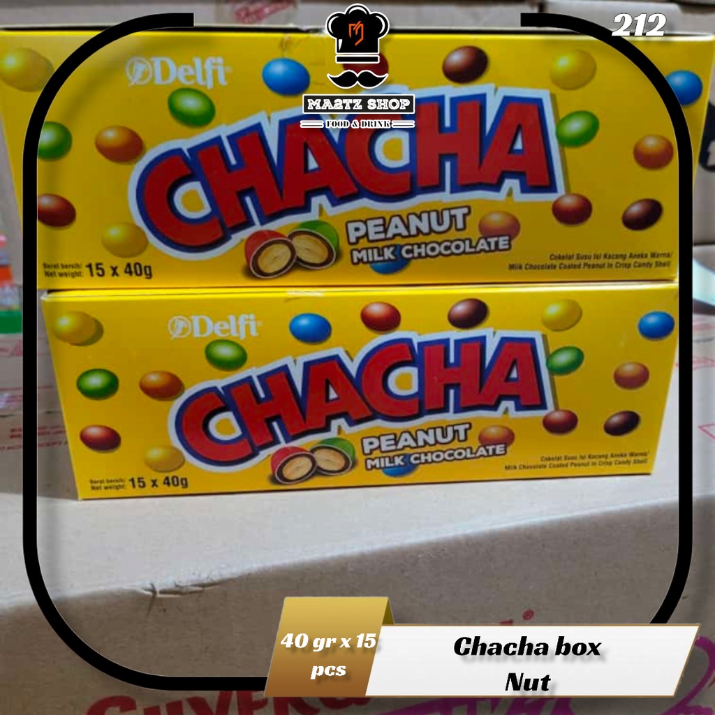 Chacha Nut Milk Chocolate Box (40gr x 15pcs) | Shopee Malaysia