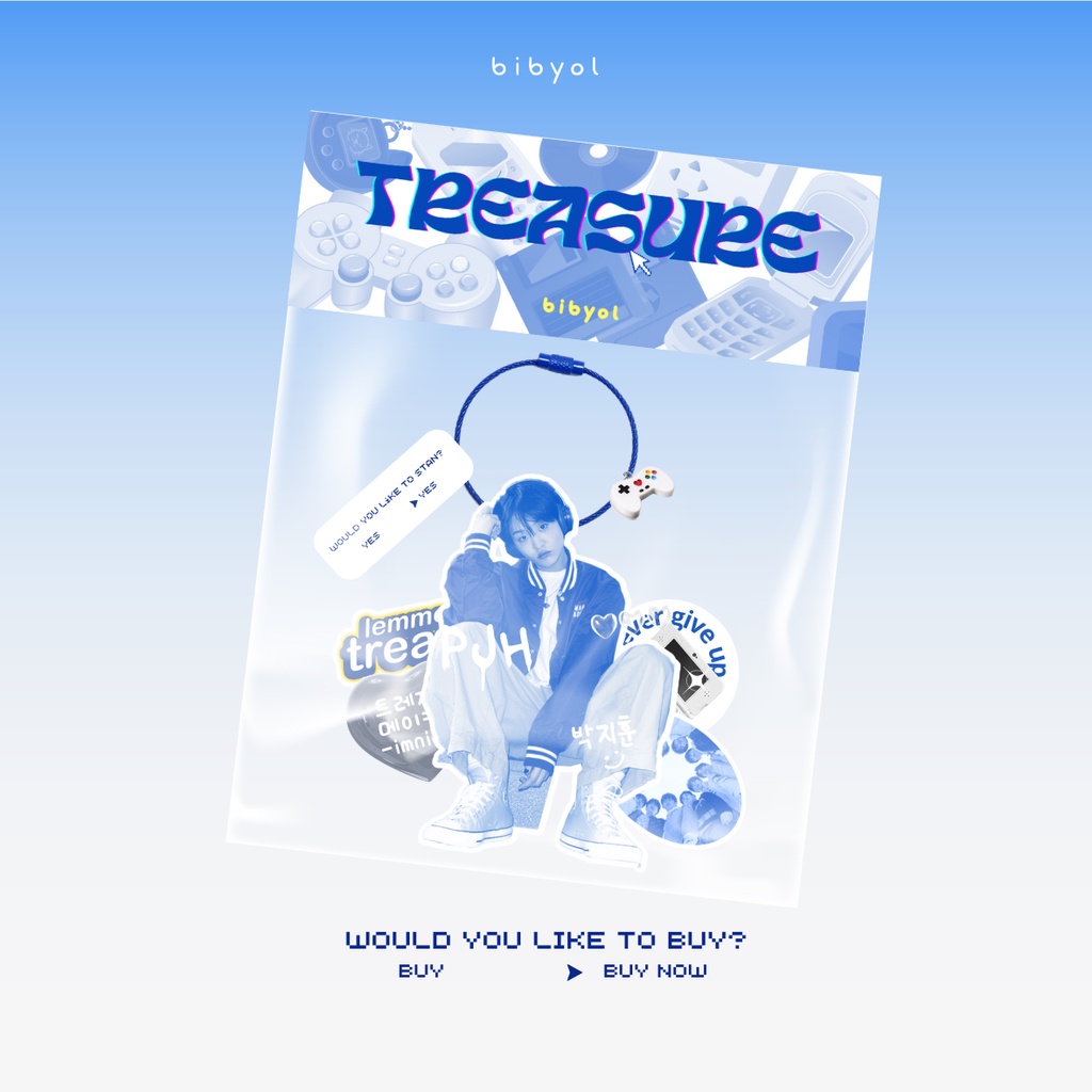 TREASURE Keychain Acrylic Game Boy Fanmade Unofficial by bibyol ...