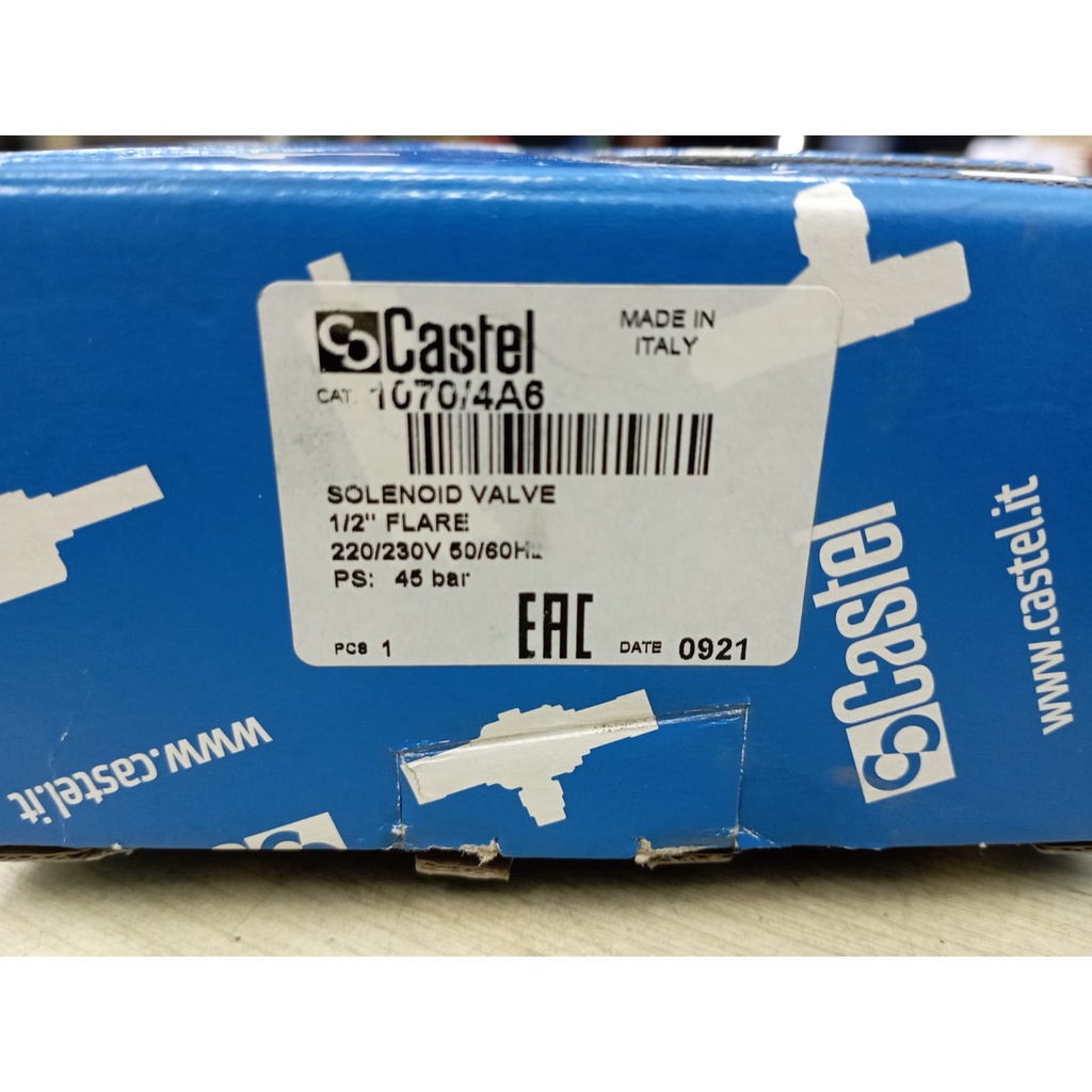 Solenoid Valve 1/2 Castel 1070/4A6 | Shopee Malaysia