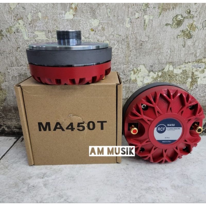 TWEETER DRIVER RCF MA450T 8 OHM 60 WATT 8 OHM MA 450 T SYSTEM DRAT ...
