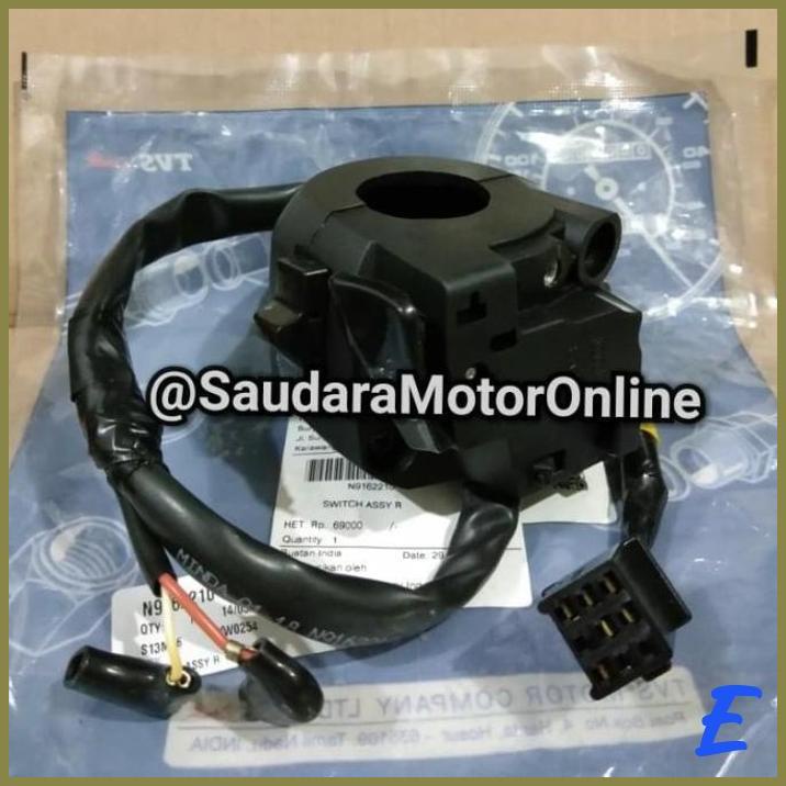 [SMO] Right Switch TVS APACHE 200 (N9162210Original) | Shopee Malaysia