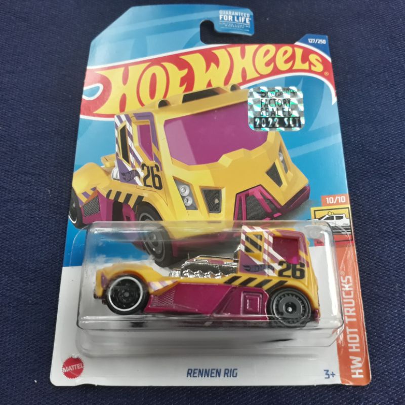 Diecast Hot Wheels Hotwheels HW Hot Trucks Rennen Rig Yellow FS ...