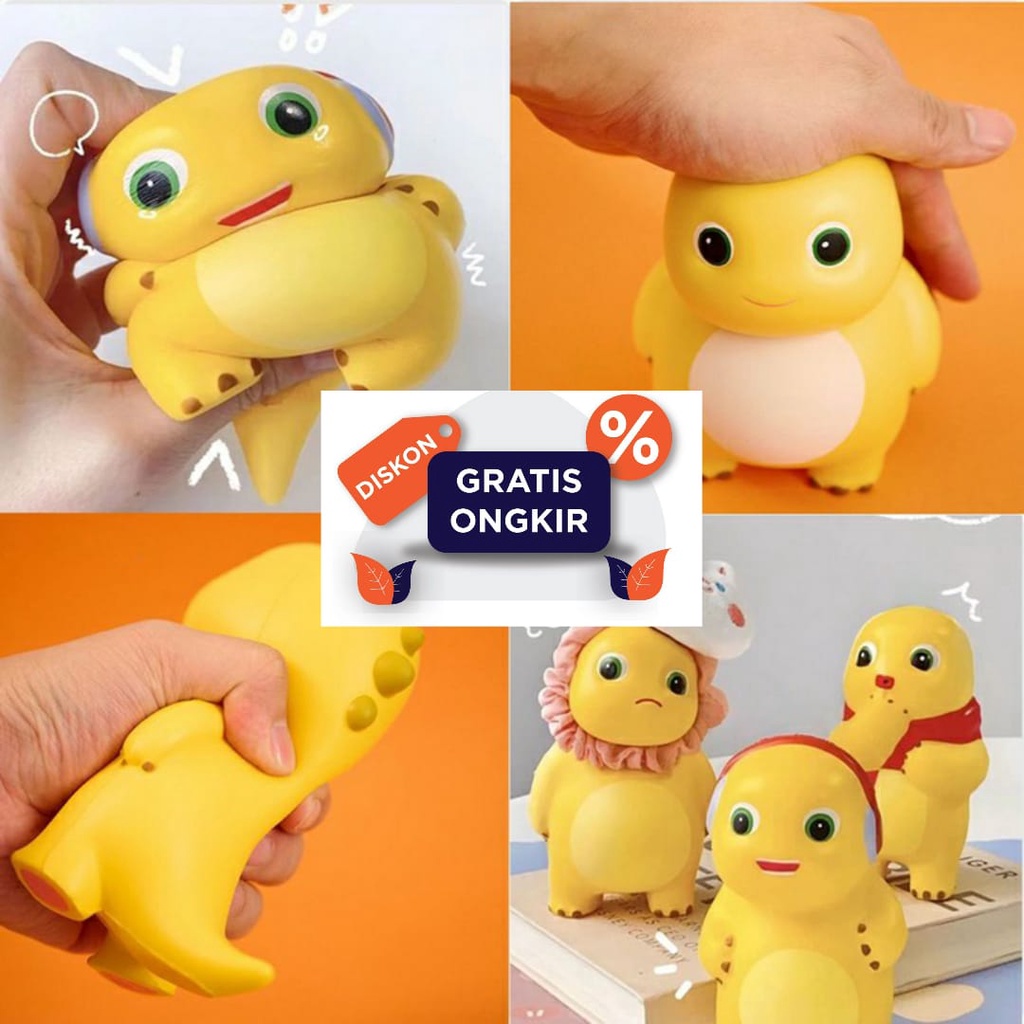 Familygames SQUISHY DINO SOFT SLOW squishy dinosaur squishy dragon doll ...