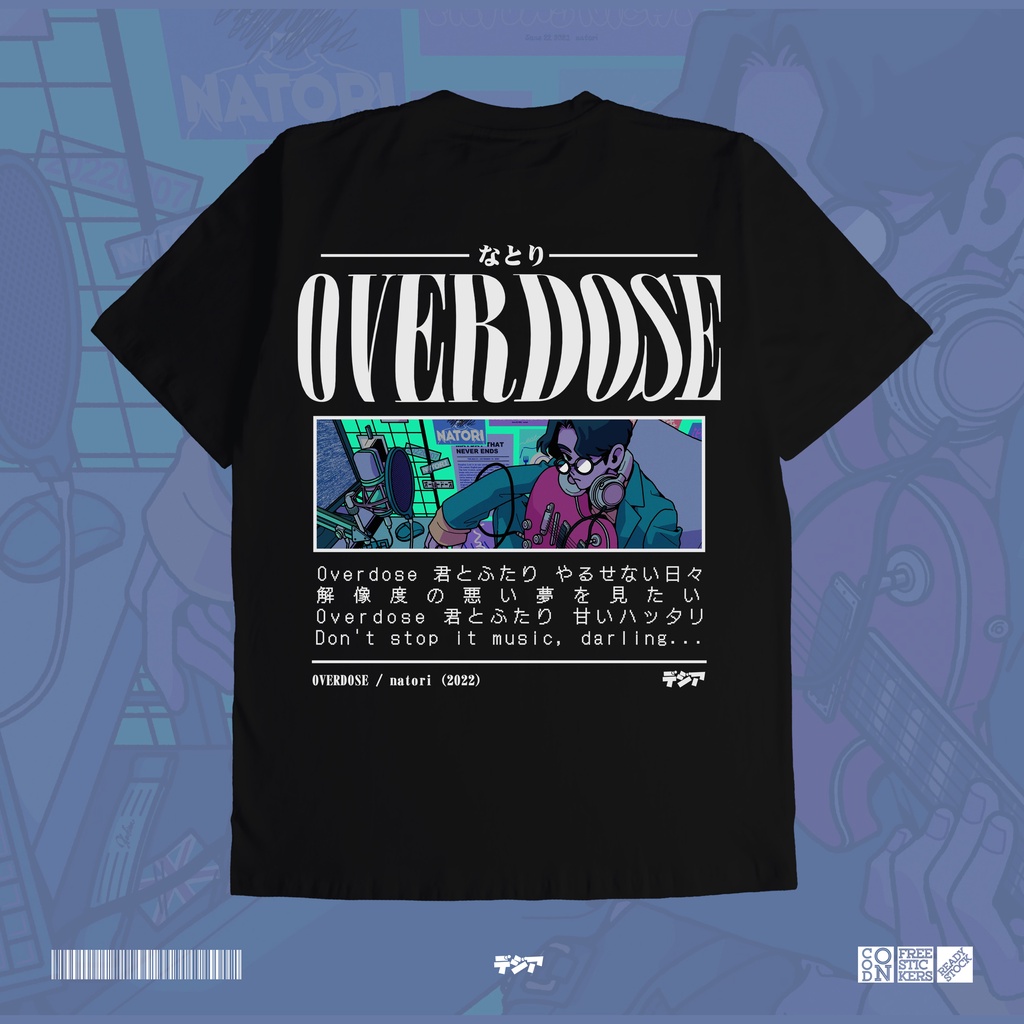 Natori Overdose Music Single Album Now Playing Spotify Kaos Anime Manga ...
