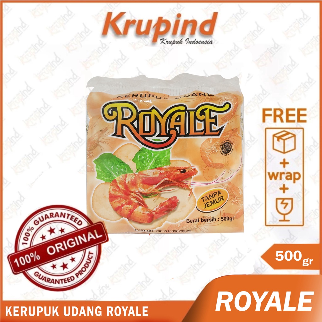 Royale Shrimp Crackers/Crackers - 500 GR | Shopee Malaysia