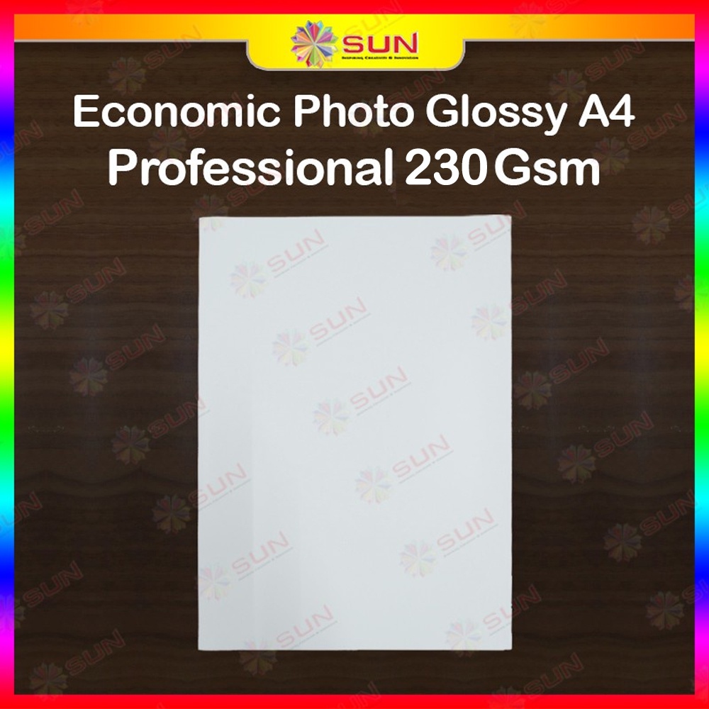 Glossy Photo Paper / SIlky Doff Photo Paper A4 / A3 - Glossy Photo ...