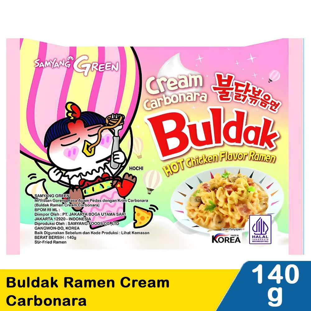 Samyang Buldak Ramen Cream Carbonara 140G | Shopee Malaysia