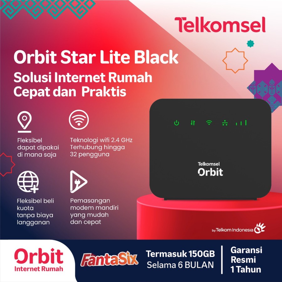 Orbit Star Lite HKM0126 4G Wifi Router Modem OFFICIAL GUARANTEE ...