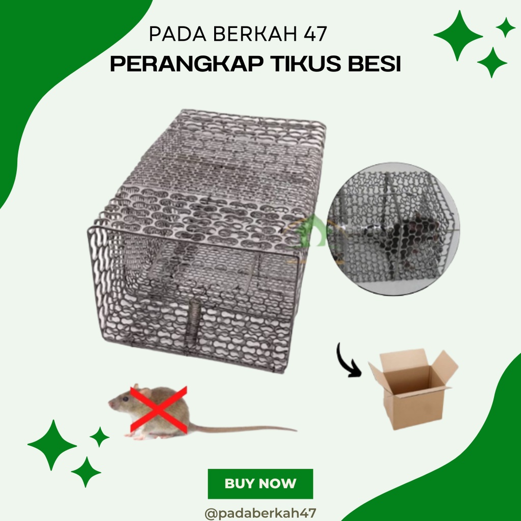Senteg Iron Mouse Trap Thick Mouse Trap Small Mouse Trap Can Iron Mouse ...