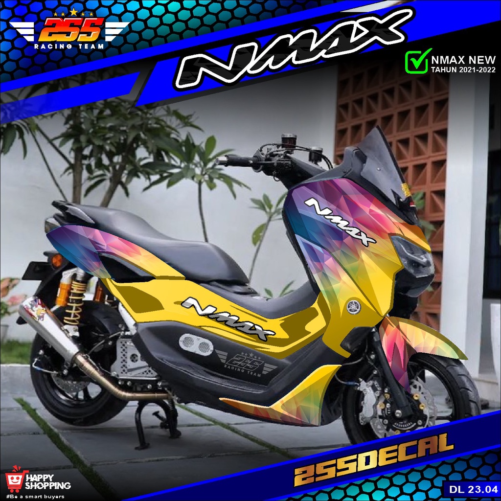 Sticker Decal NMAX NEW 2020 2021 2022 Full body Fullblock Latest ...