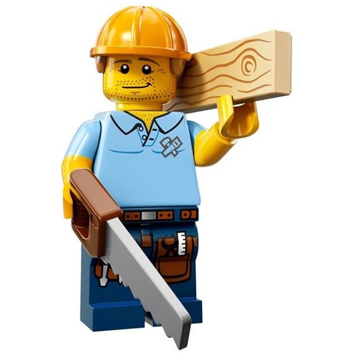 Lego 71008 MINIFIGURES SERIES 13 CARPENTER | Shopee Malaysia