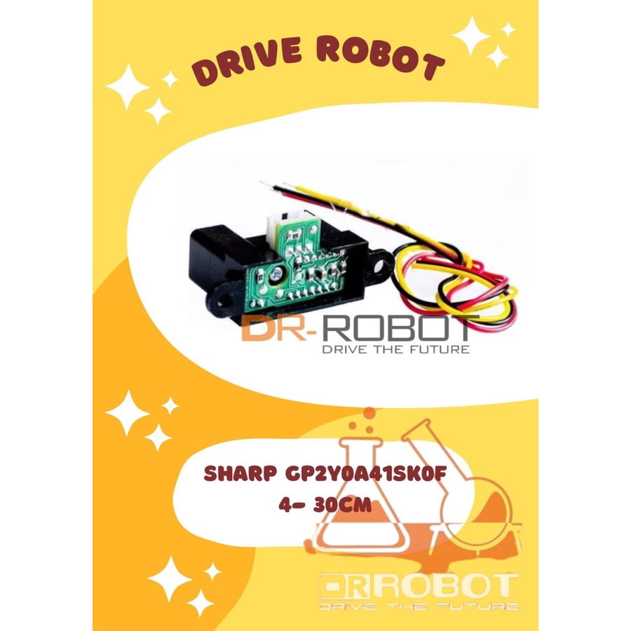 Sharp GP2Y0A41SK0F Analog Distance Sensor 4 To 30cm | Shopee Malaysia