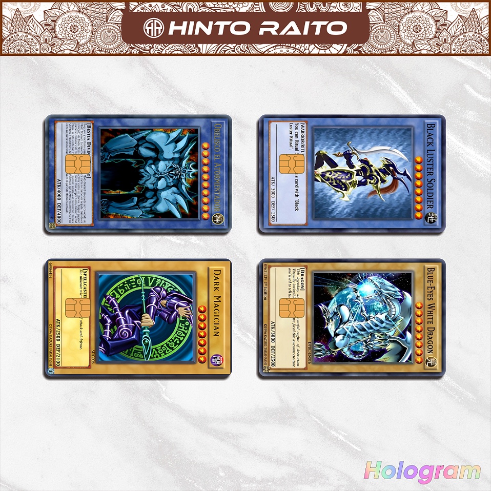 Yu Gi Oh Special Hologram ATM Card Sticker - Emoney Flazz Hologram ...