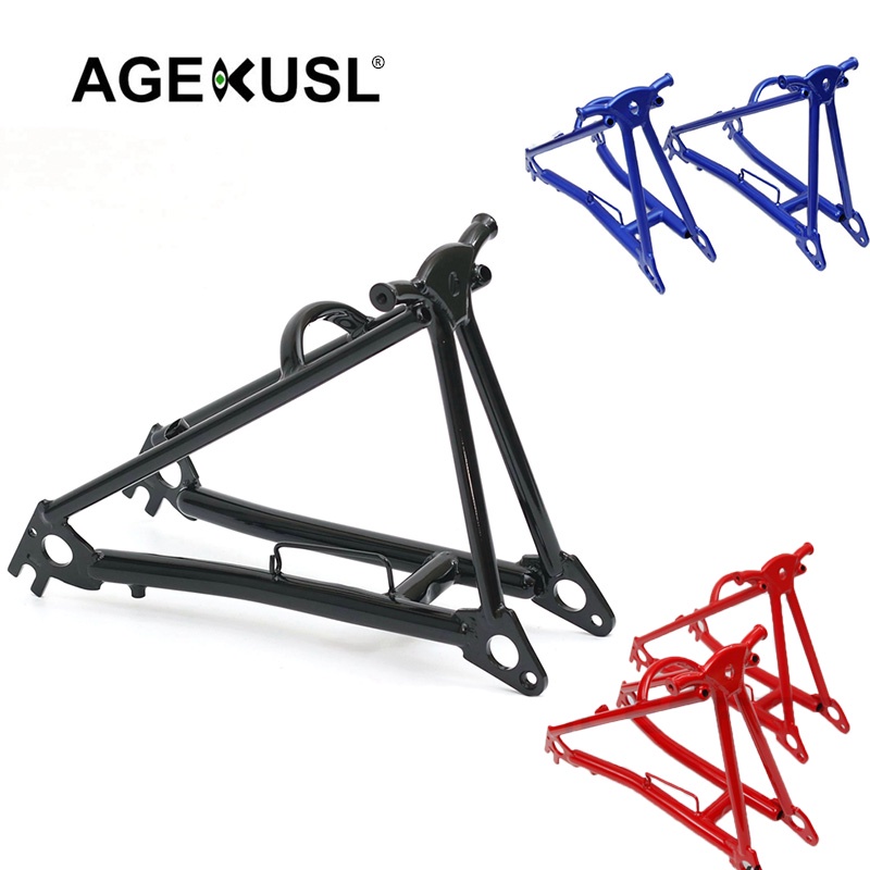 ACEOFFIX Bike Frame Rear Triangle Fork Cr-Mo Steel Alloy Use For ...