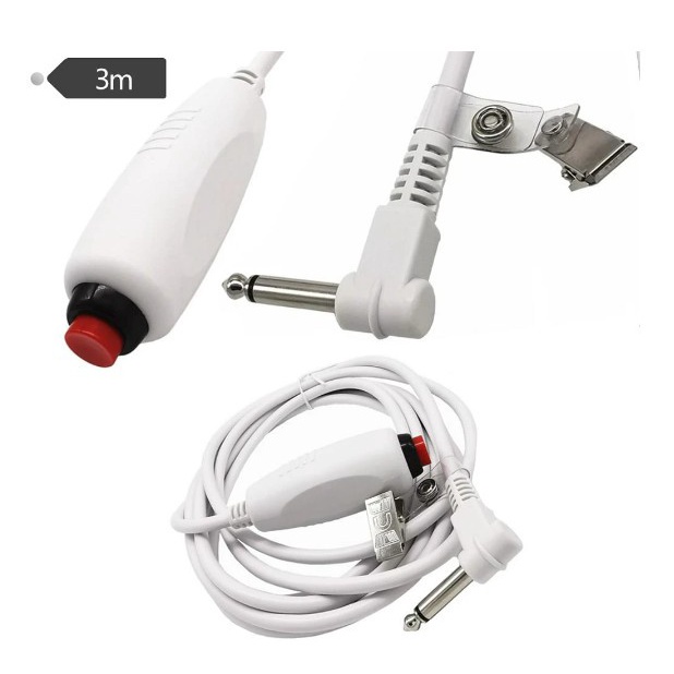 Nurse Call - Push Button mono 6.35mm cable 3m | Shopee Malaysia