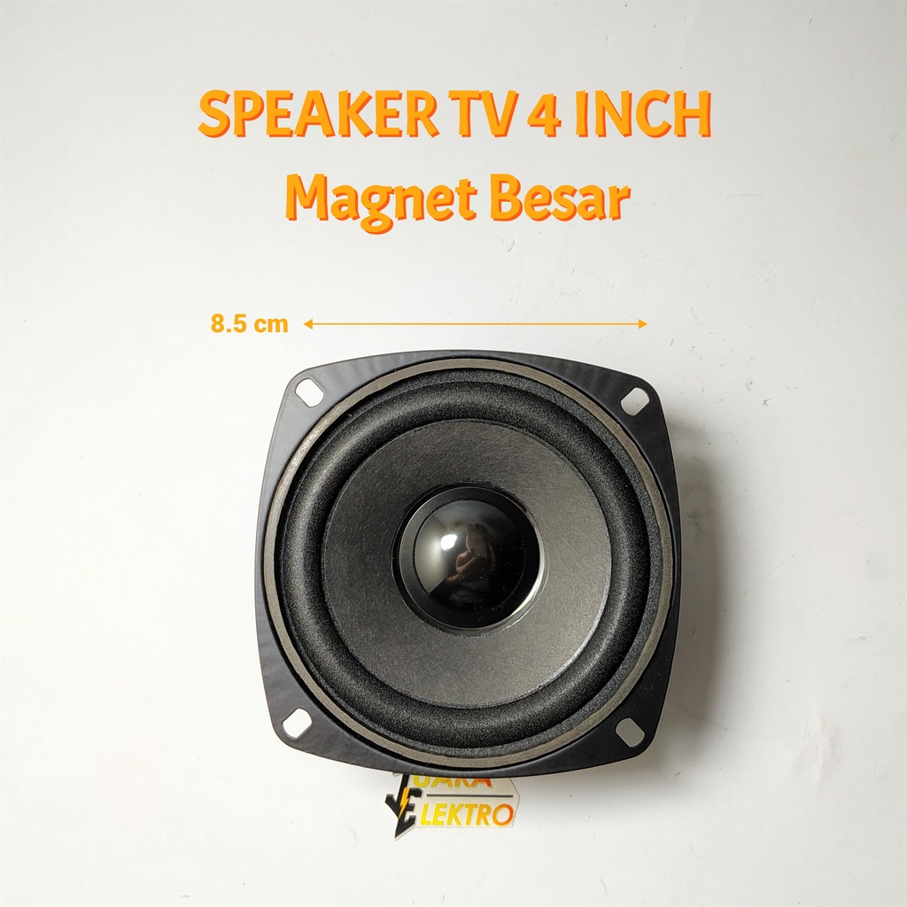 4 Inch Large Magnetic TV Speaker 8 Ohm 30 WATT | Shopee Malaysia