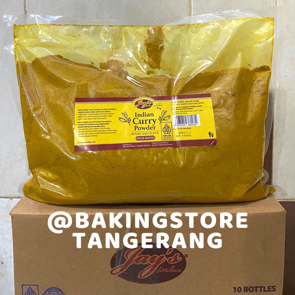 Indian Curry Powder Jays 1 KG | Halal Indian Curry Powder | Shopee Malaysia