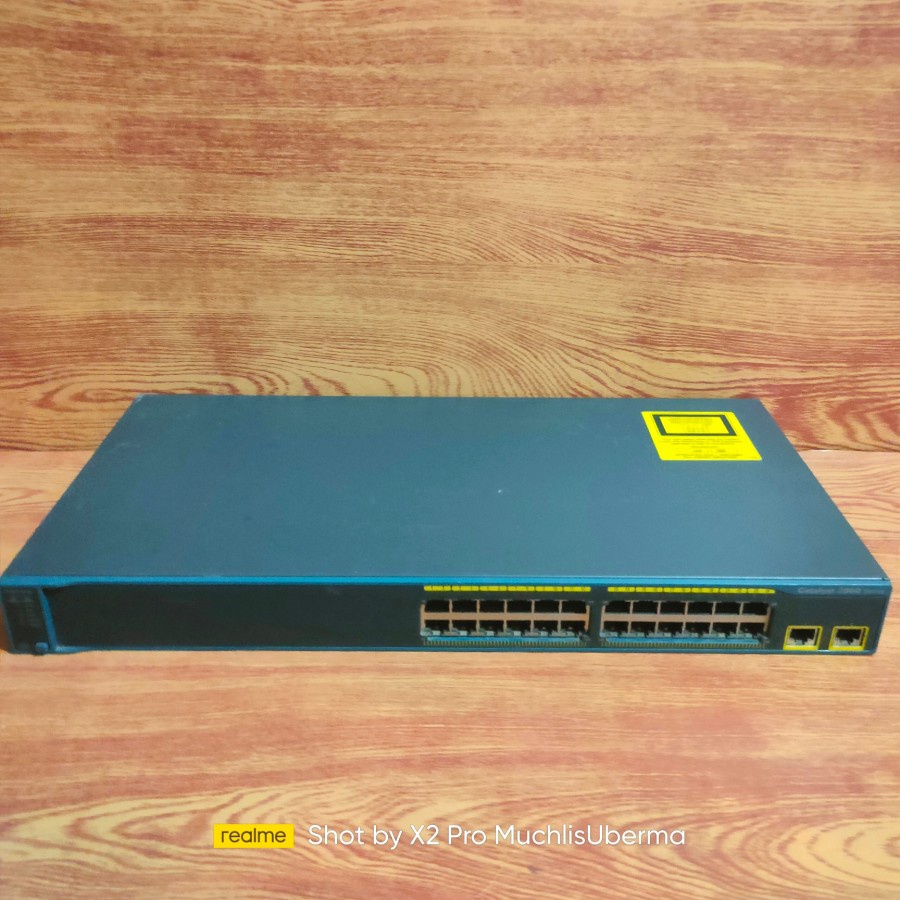 Cisco Catalyst 2960 series 24 Ports +2 Gigabit Ports 24TT-L Switch hub | Shopee Malaysia