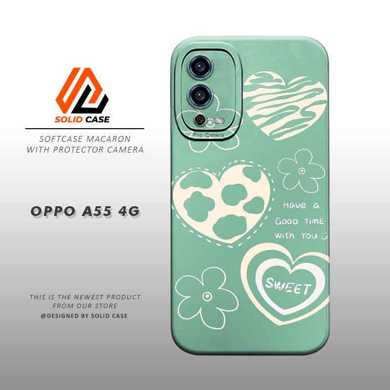 OPPO A55 4G Case - OPPO A55 4G Casing [Cute] Solid HP Case Latest 2023 ...