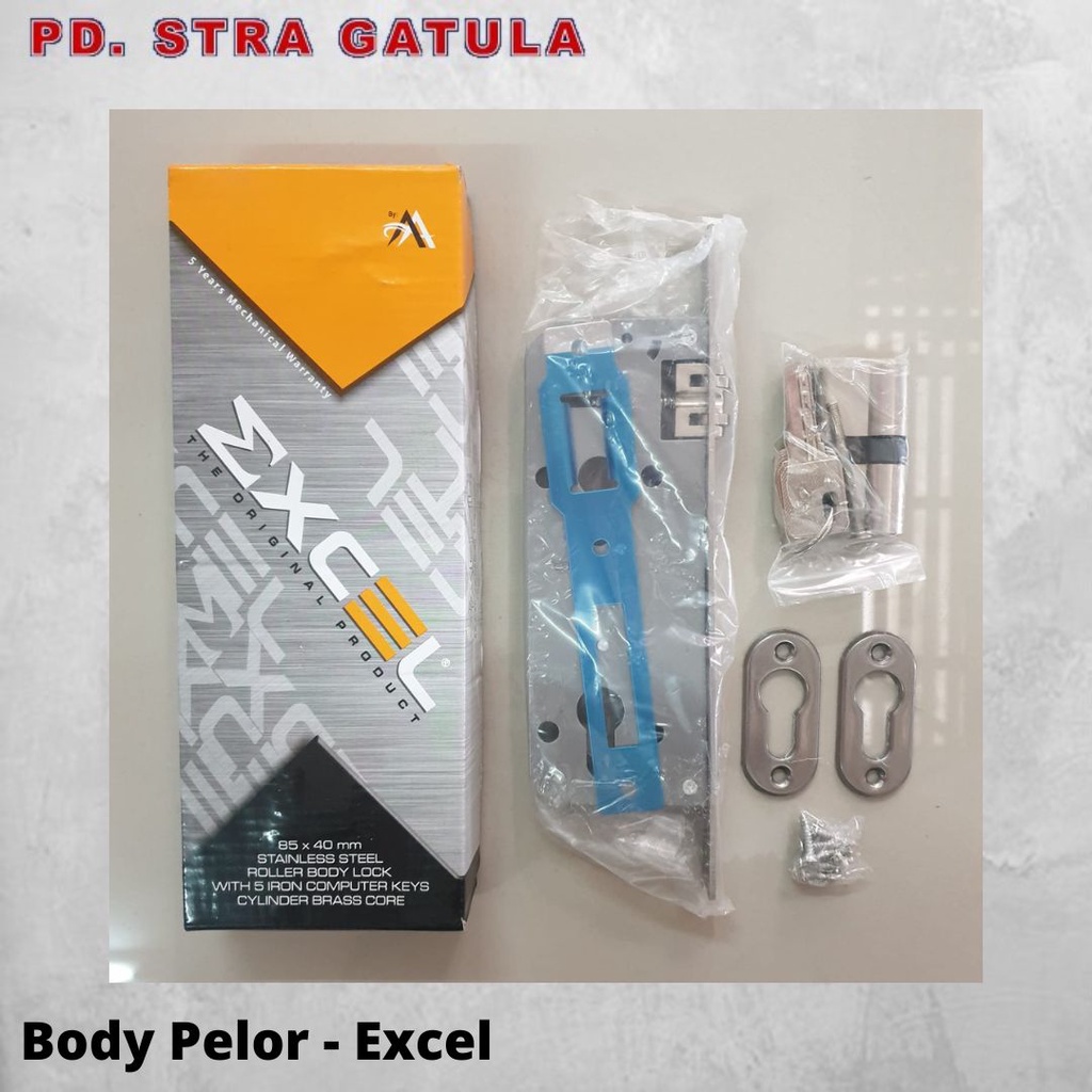 Excel Pelor Body / House Door Lock Roller Body - Excel Door Lock ...