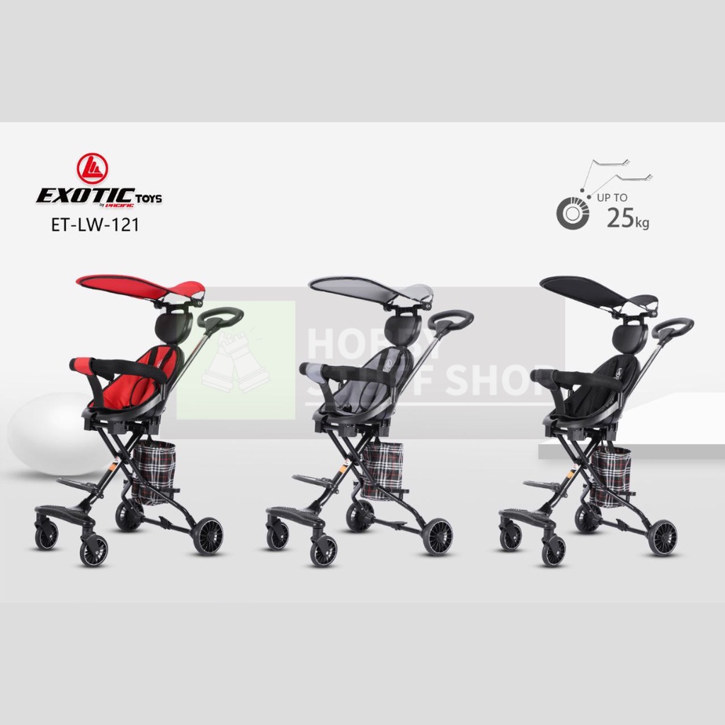 Magic Stroller Exotic Model LW-121 With Canopy Can Be Folded Front And ...