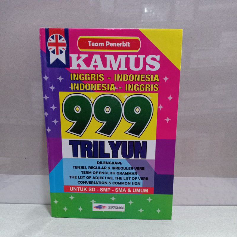 Big English-Indonesian Dictionary 999 Trillion A5 | Shopee Malaysia