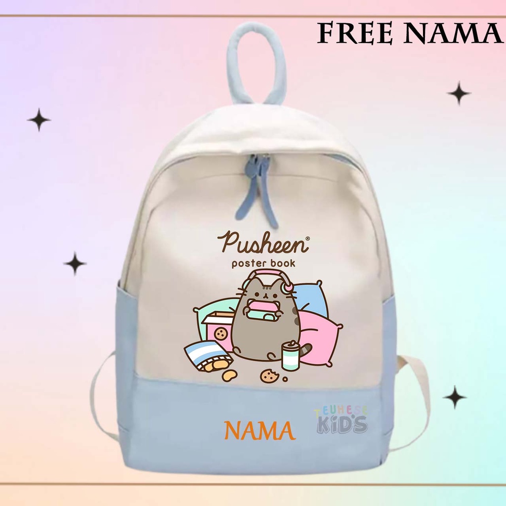 (FREE Name) Kindergarten Elementary School backpack backpack sticker ...