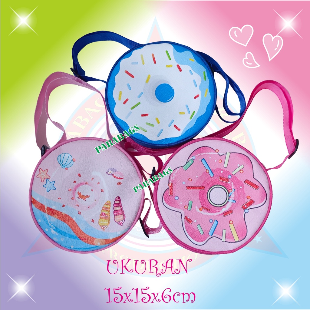 Premium Quality Small Donut Shaped Round Sling Bag | Shopee Malaysia