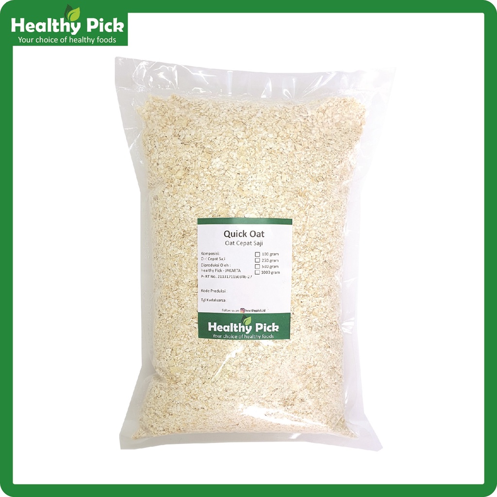 Instant Oat / Quick Rolled Oat 1kg | Shopee Malaysia