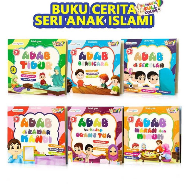 Children's Story Book-Adab Series Of Muslim Children | Shopee Malaysia