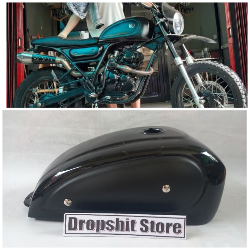 Custom ducati scrambler japstyle Triumph bober bratstyle caferacer tank ...