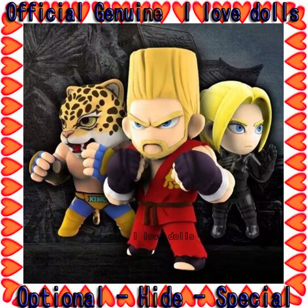 Tekken Series Blind Box Q Version Fighting [Genuine] Doll Cute Figures ...