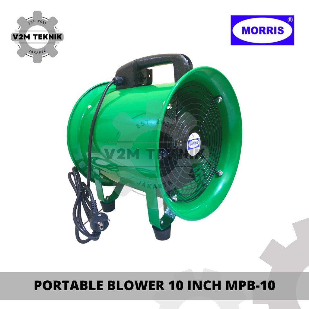 MORRIS Portable Blower 10 Inch / Exhaust Fan 10" MPB-10 / Portable ...
