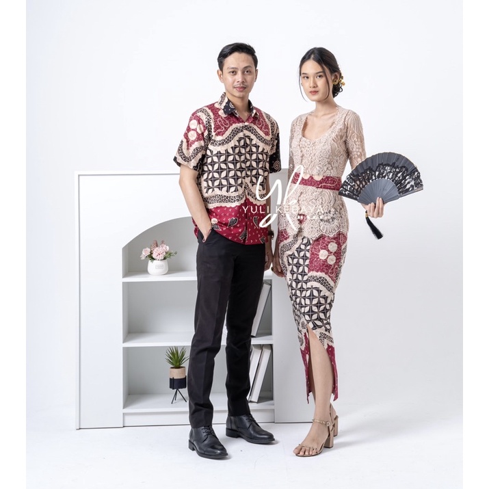 Batik Couple Set | Kebaya Couple Graduation ceremony | Shopee Malaysia