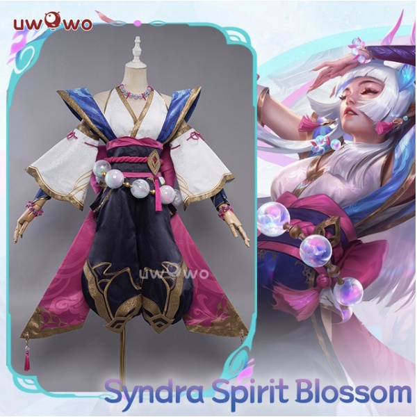 Pre UWOWO Game League of Legends/LOL: Spirit Blossom SB Syndra Cosplay ...