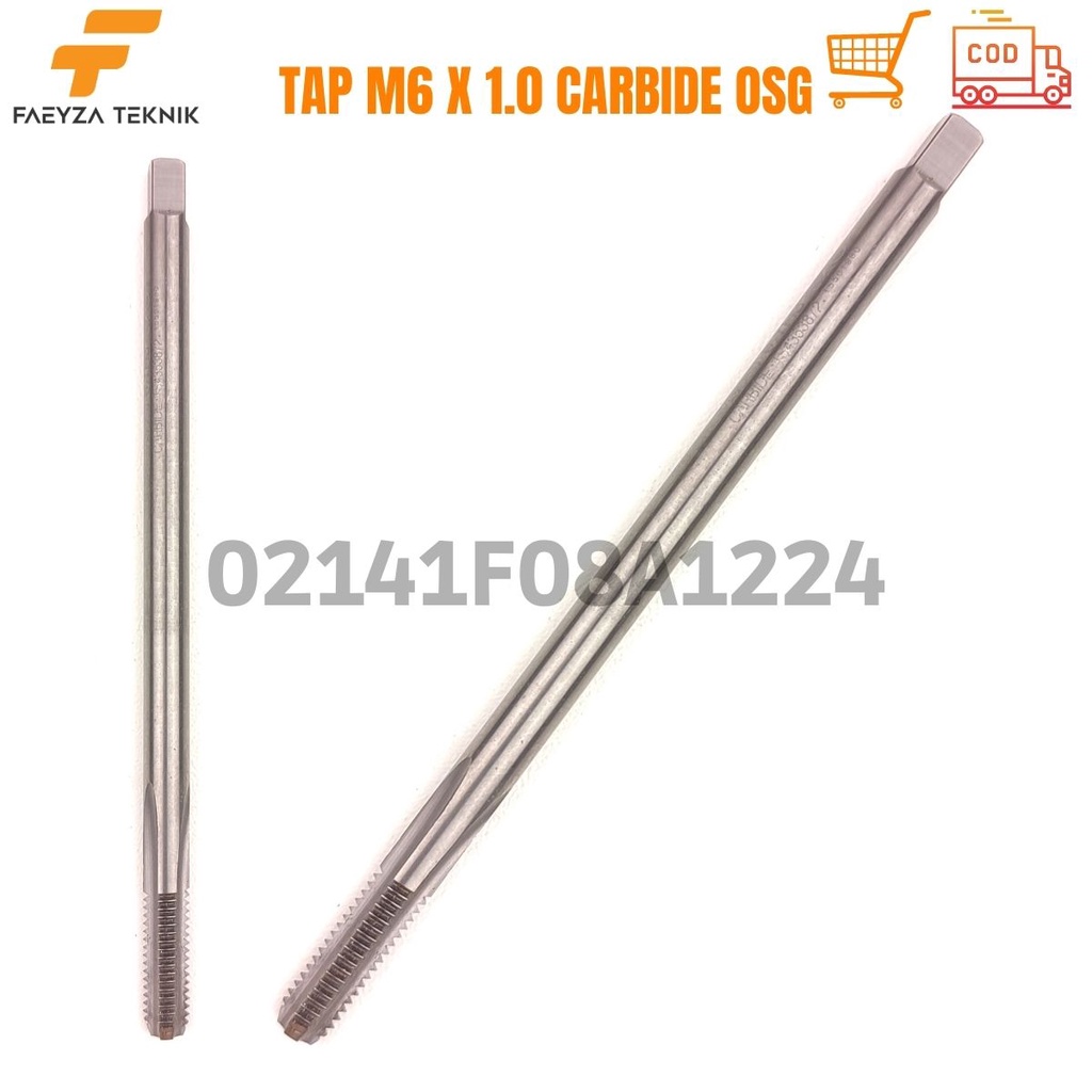 MESIN Tap Engine M6 x 1.0 Length 112mm Carbide OSG Tap Manual 10 Bolt Not Yamawa | Shopee Malaysia