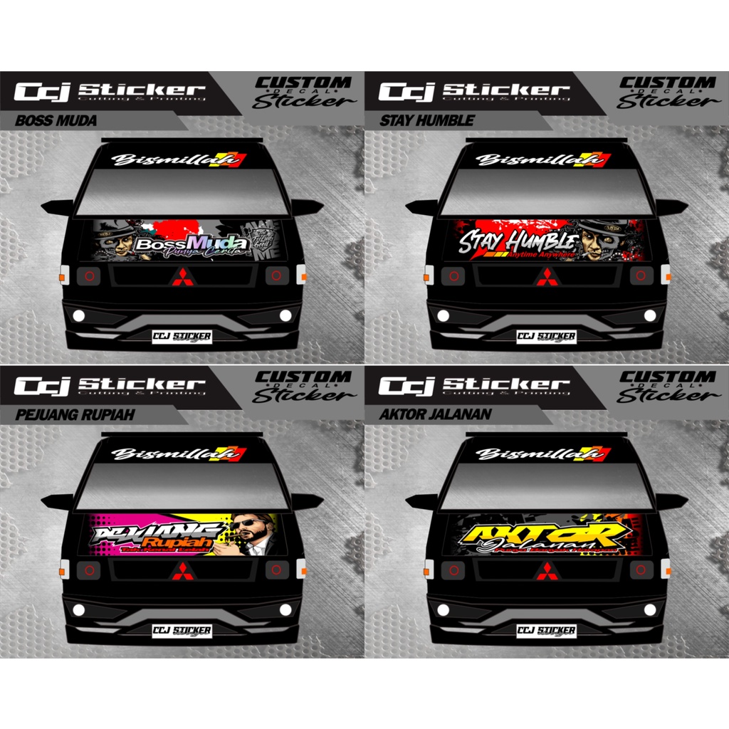 Pickup cabin decal sticker L300, T120ss/Futura, New Carry FREE ...