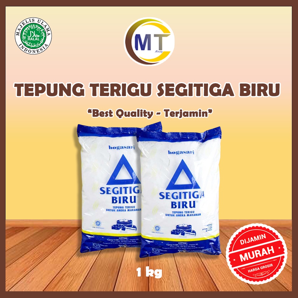 Blue Triangle Wheat Flour 1 kg | Bogasari wheat flour | Shopee Malaysia